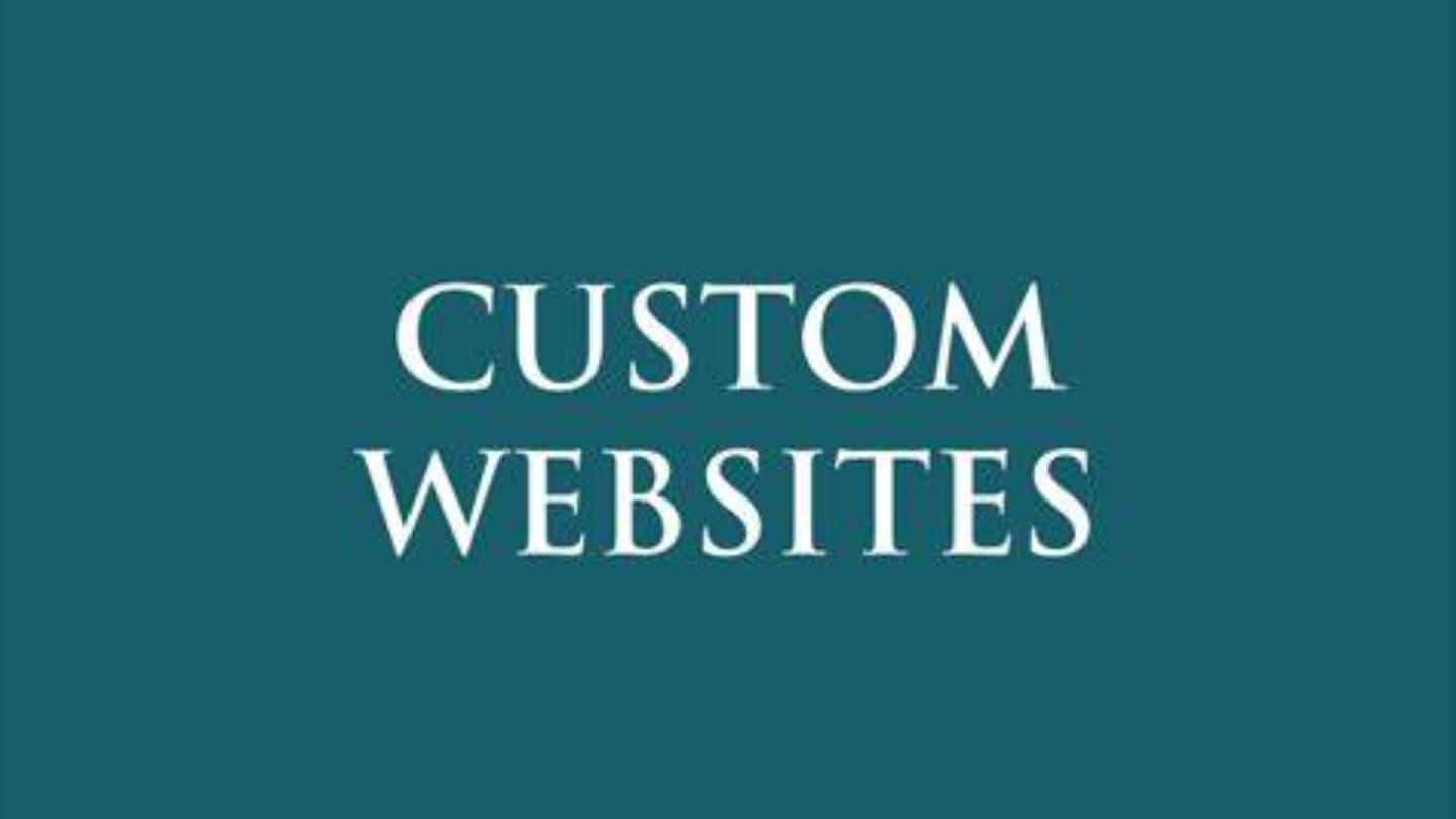 Custom Websites: Development Process & Benefits